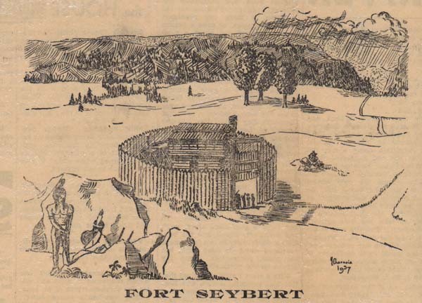 Fort Seybert Historical Marker - Clio