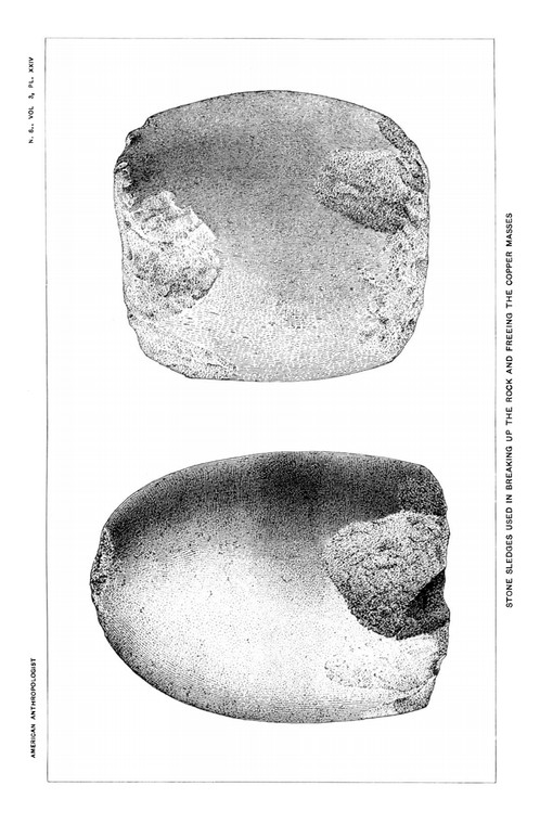 Native American Copper Mining Pits at Isle Royale - Clio