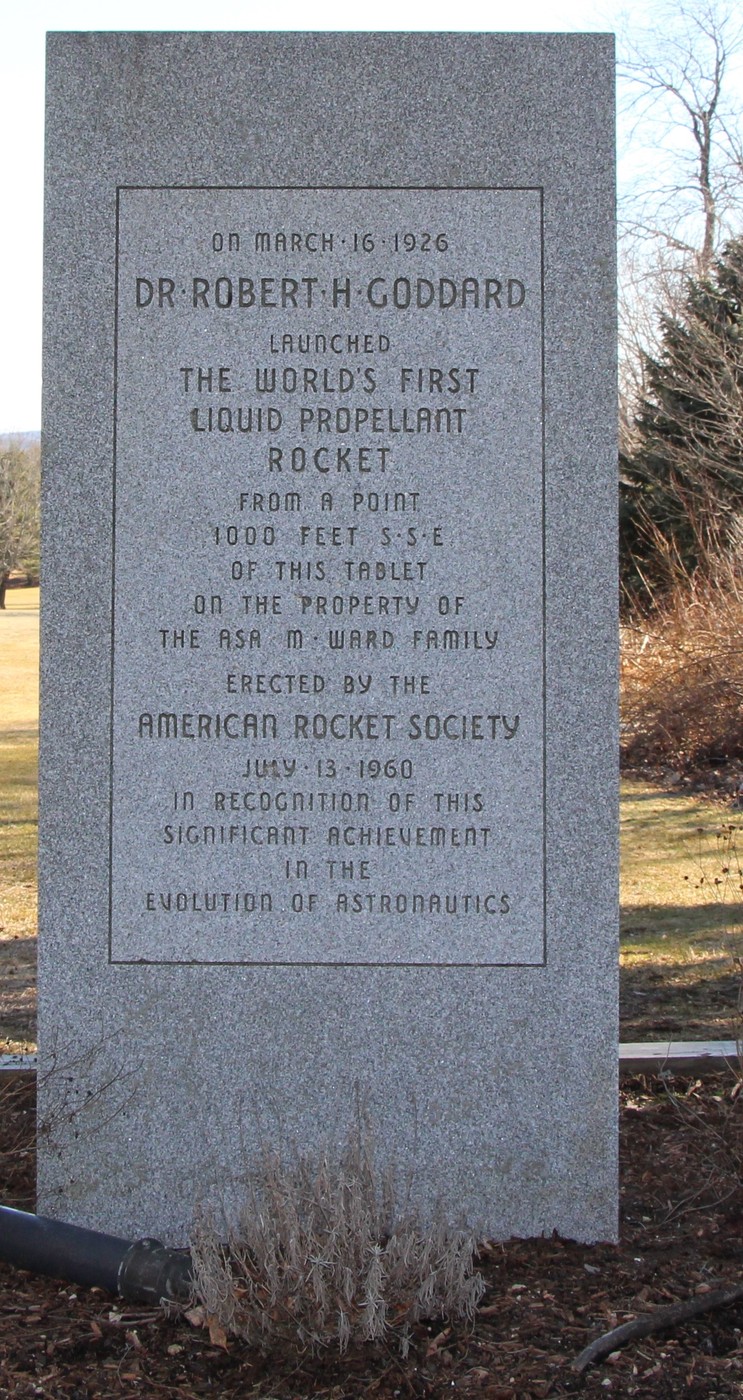 Goddard Rocket Launching Site Monument - Clio