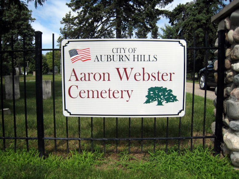 Aaron Webster Cemetery - Clio