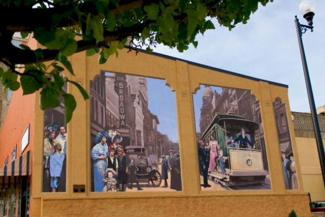 Historic Mural - Transportation - Clio