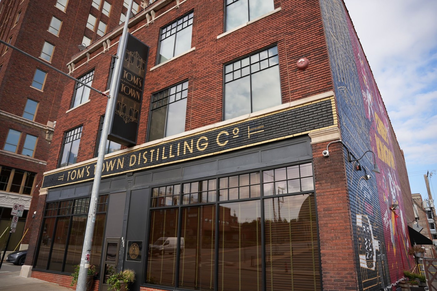 Price Candy Building; Tom's Town Distillery - Clio