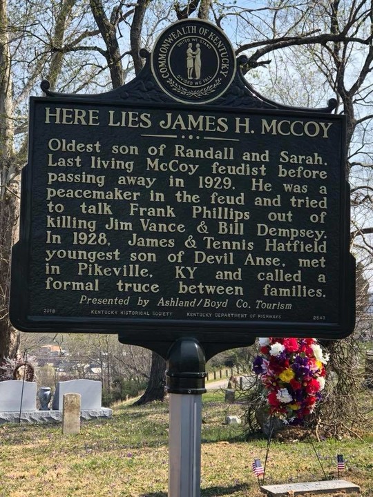 James H. McCoy and Floyd McCoy Historic Grave Sites - Clio