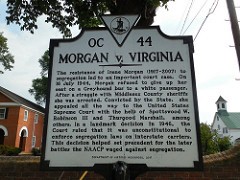 Morgan v. Virginia Historical Marker - Clio