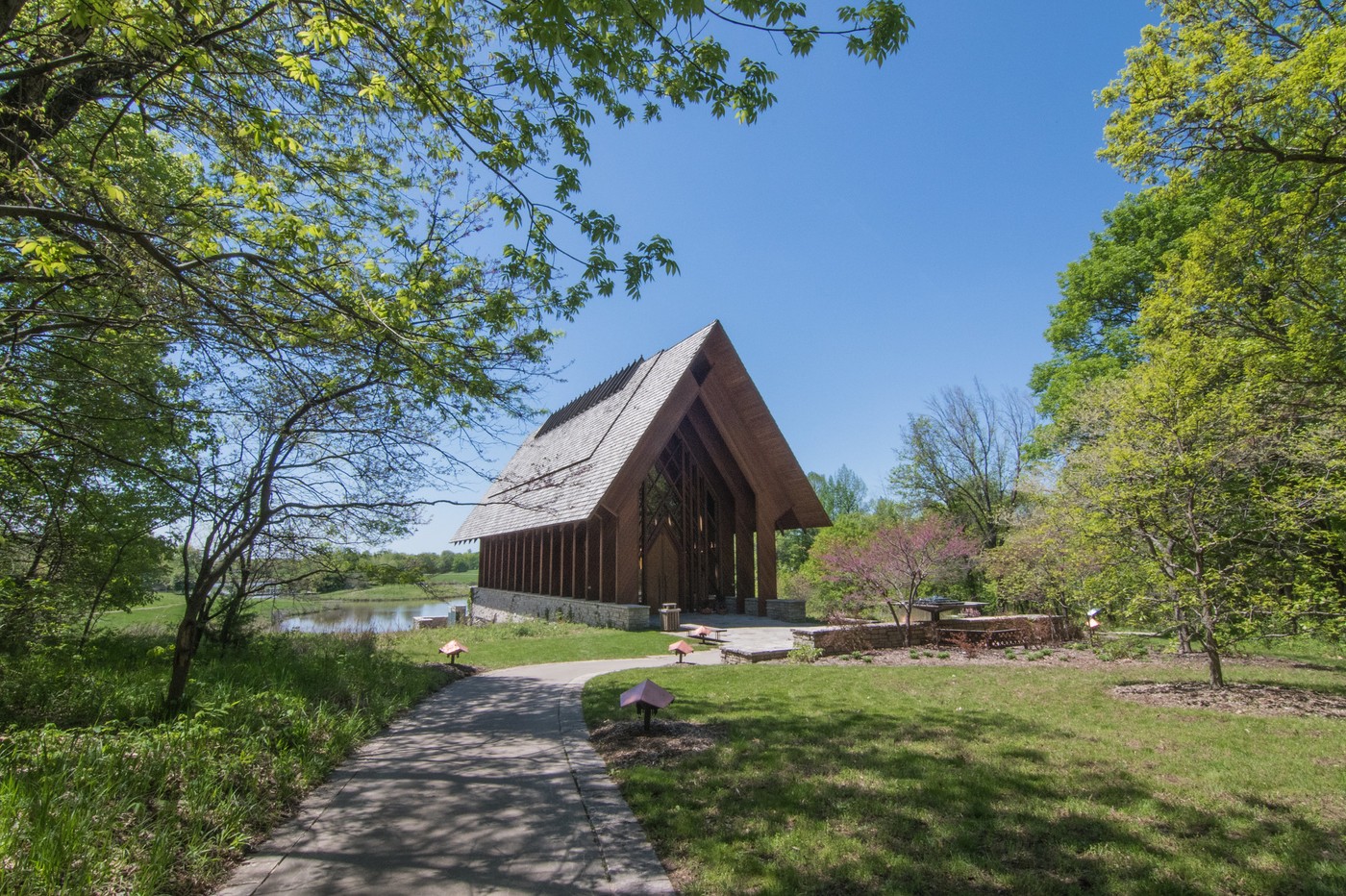 Marjorie Powell Allen Chapel, Powell Botanical Gardens - Clio