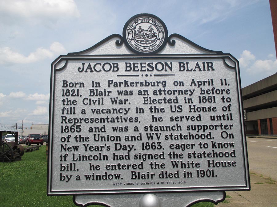 Jacob Beeson Blair Highway Historical Marker - Clio