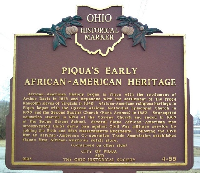 Piqua's Early African-American Heritage - Clio