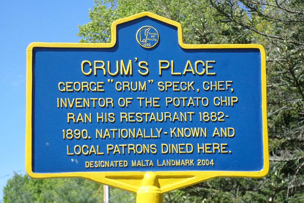 Site of Crum's Place (Invention of potato chips) - Clio