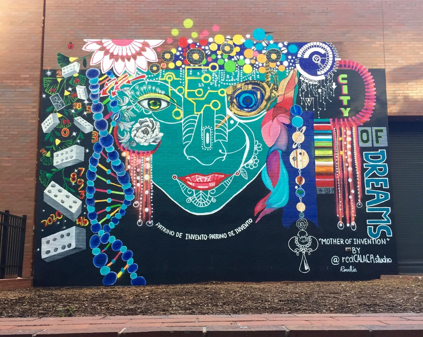 Mother of Invention mural - Clio
