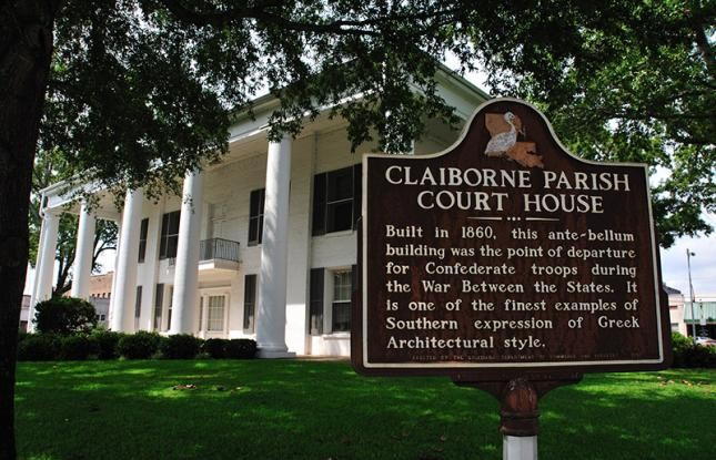 Claiborne Parish Confederate Monument - Clio