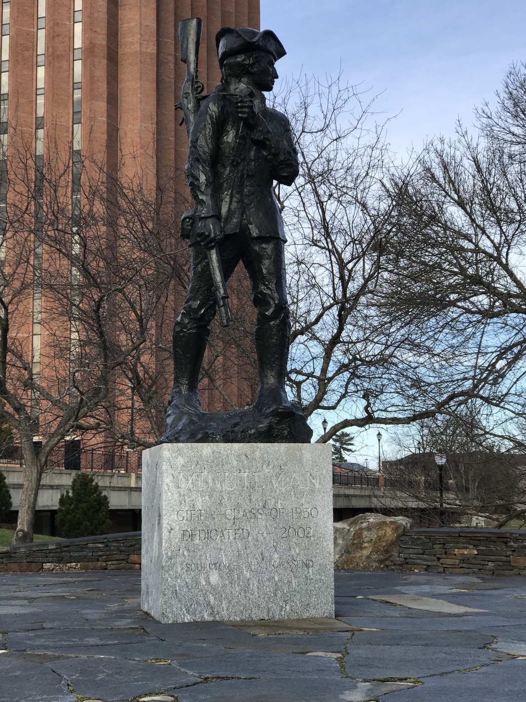 Minuteman Statue Minuteman Statue At Battle Green, April 19, 1775"
