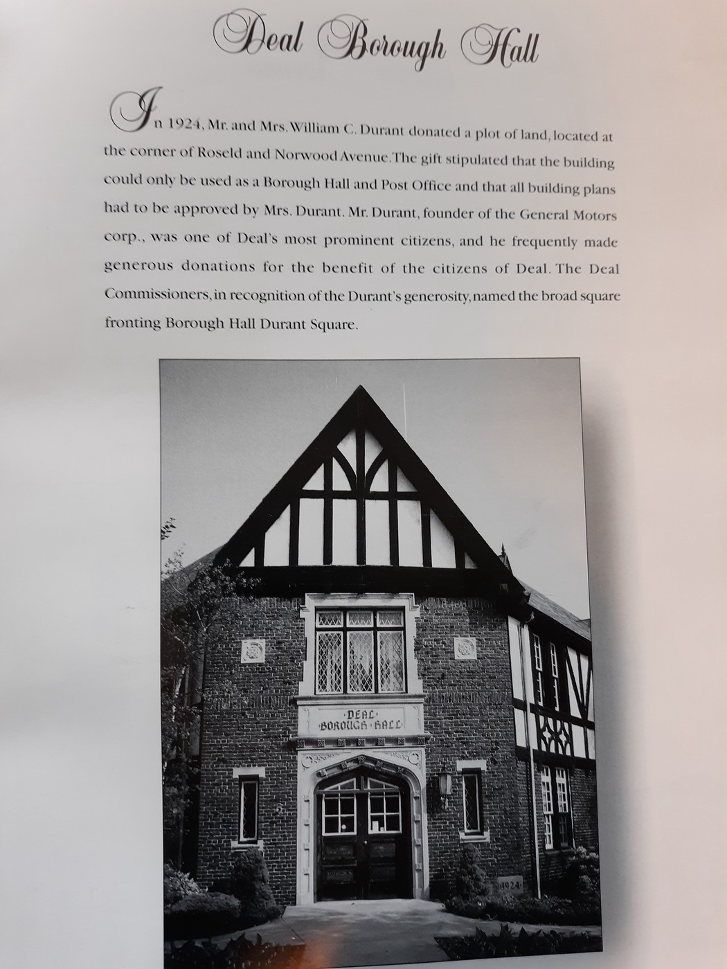 Deal Borough Hall - Clio