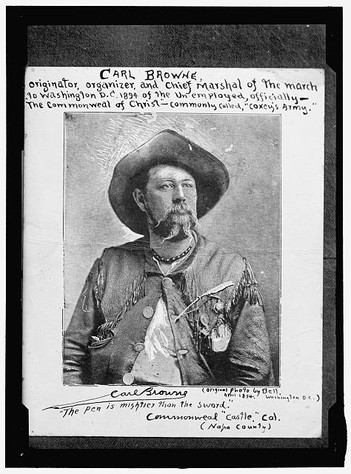 Coxey's Army at Camp Tyranny - Clio