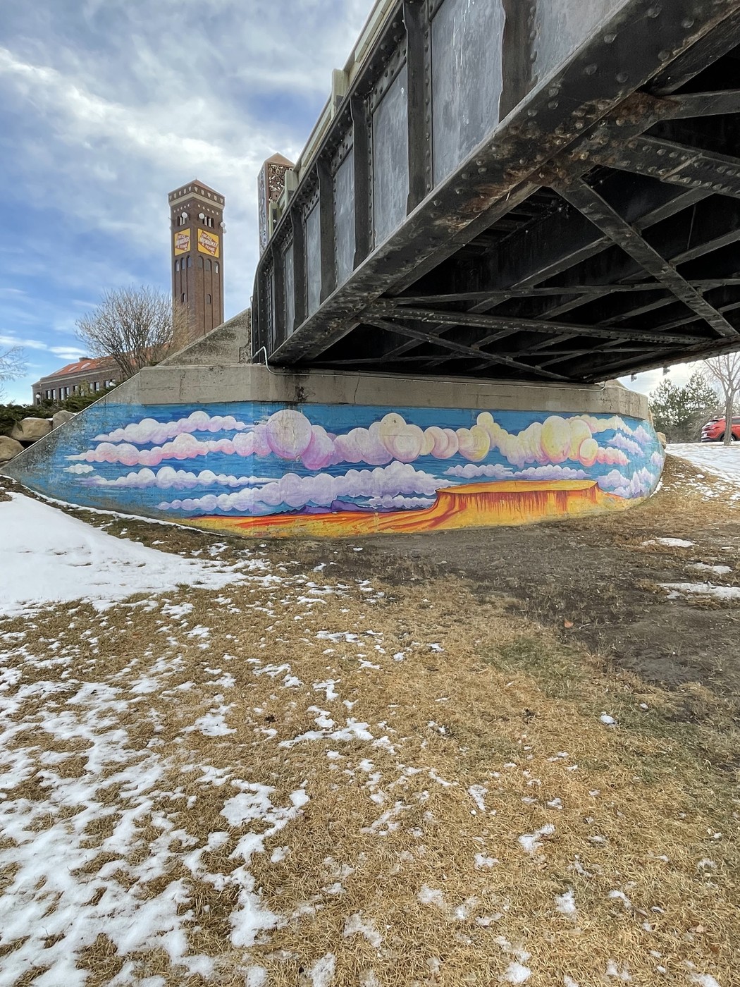 Bridge Abutment Murals - Clio