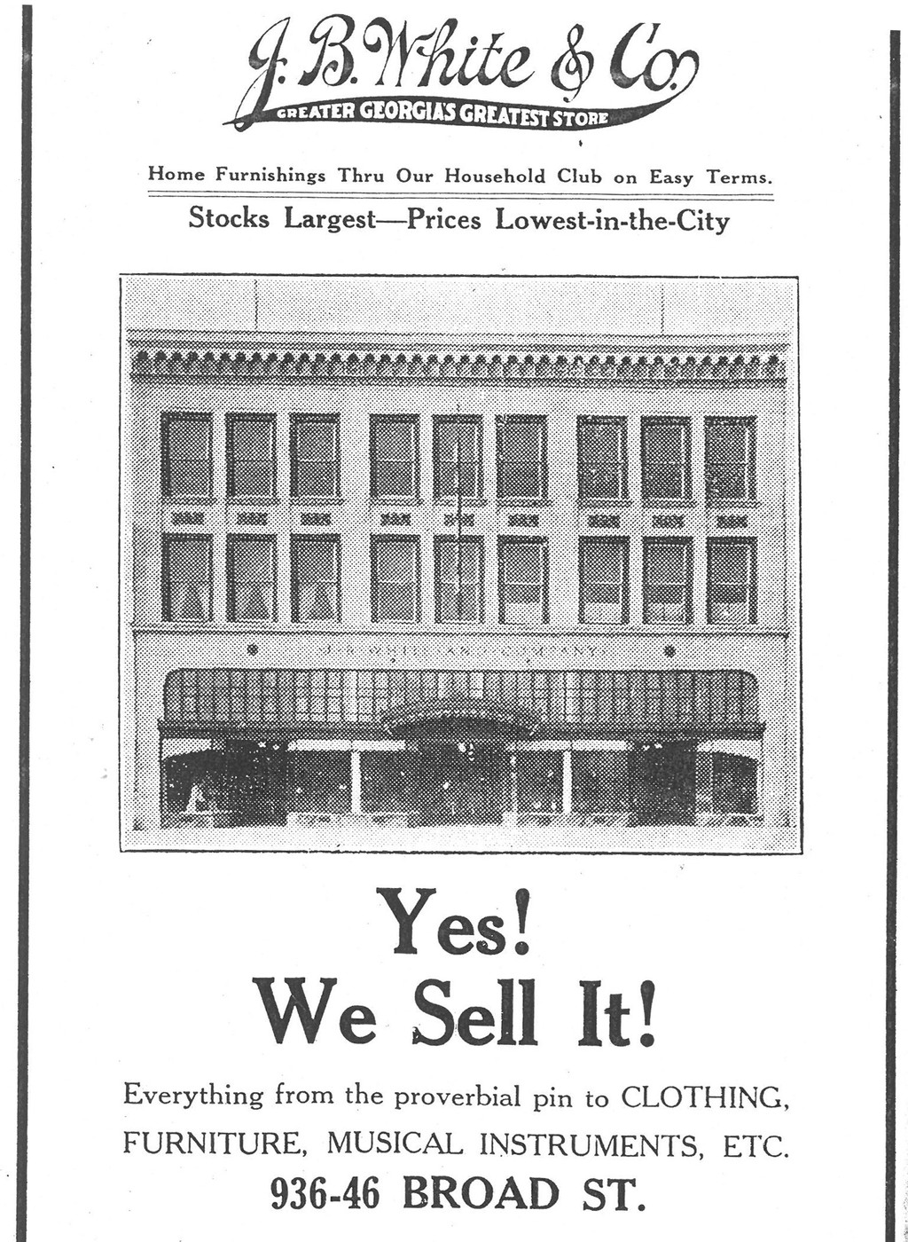 J. B. White's Building - Clio