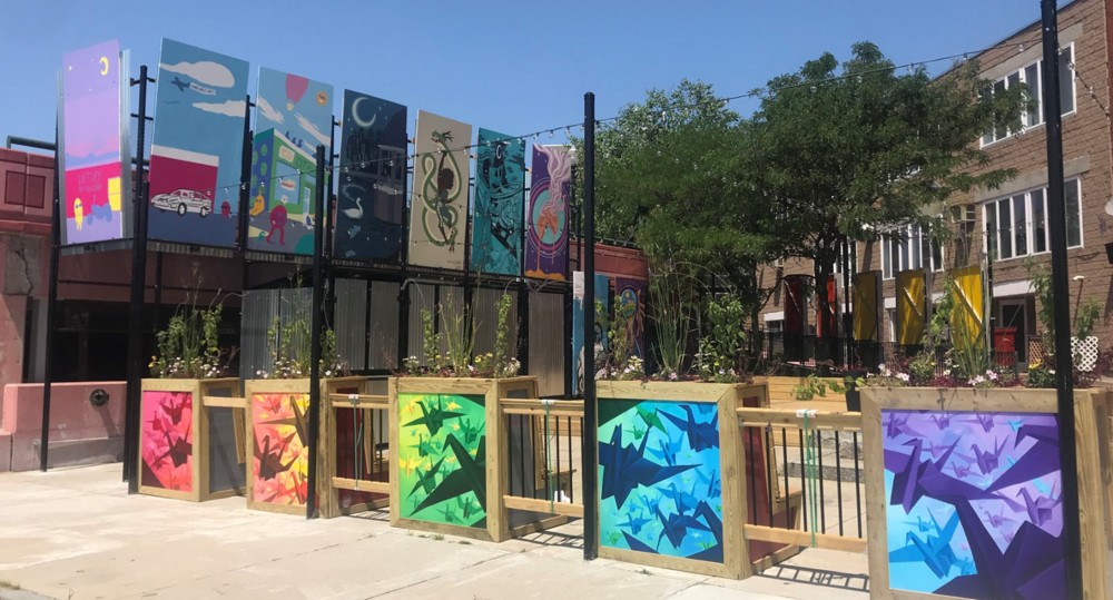 Activate Mill Street by Various Local Artists, 2019, mixed media - Clio