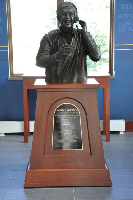 Jack Fleming Statue, Erickson Alumni Center - Clio
