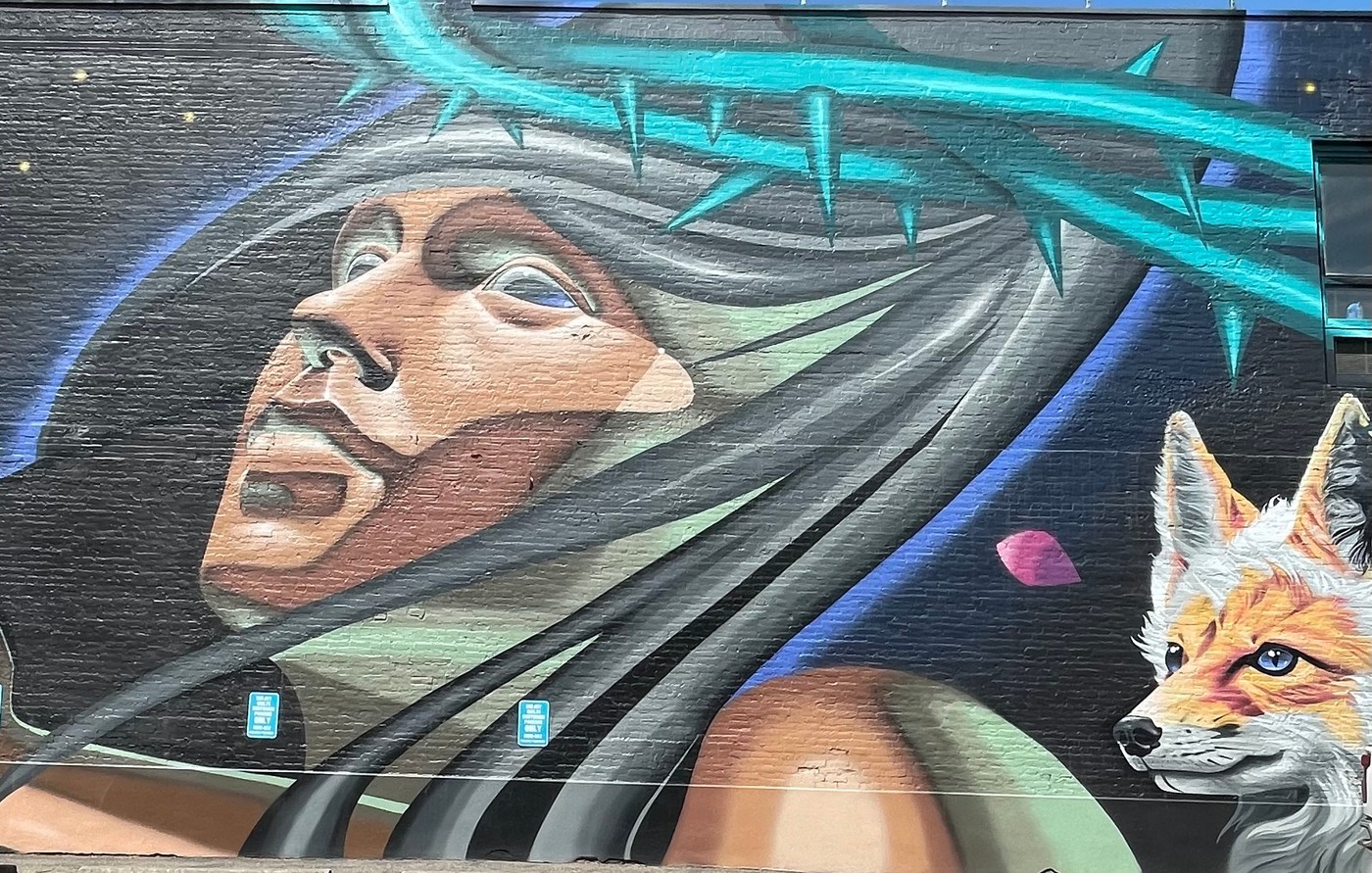 Woman/Fox/Kellergeist Murals - Clio