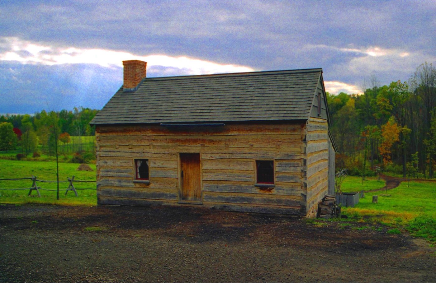 Joseph Smith boyhood home/Frame home/Sacred Grove - Clio