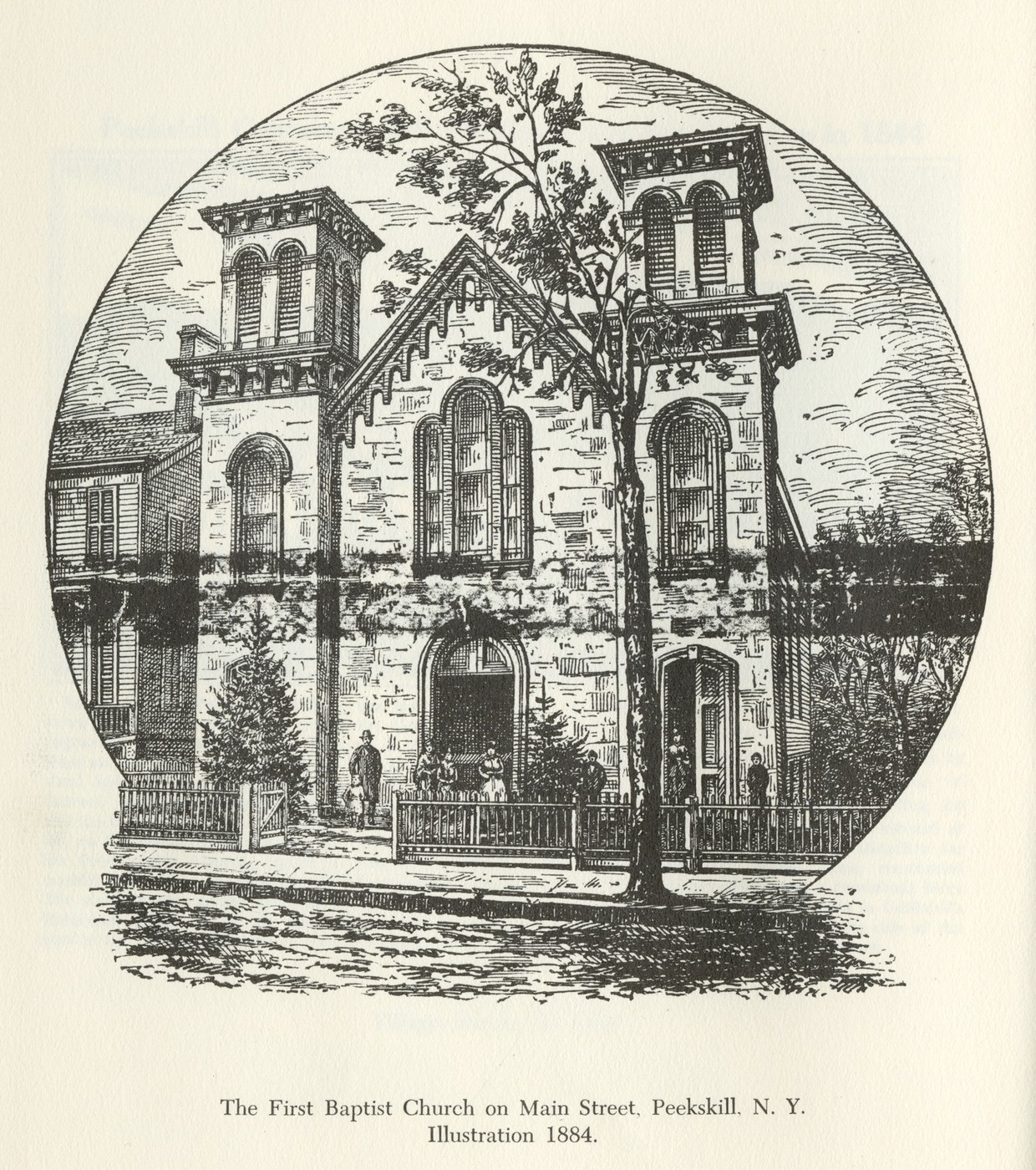 Peekskill First Baptist Church (Refuge Church of Christ) - Clio