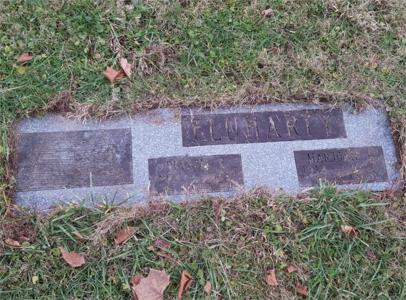 Everett Russell Fluharty Gravesite - Clio