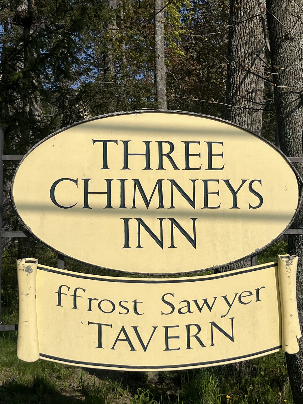 Three Chimneys Inn & ffrost Sawyer Tavern Typeface history - Clio