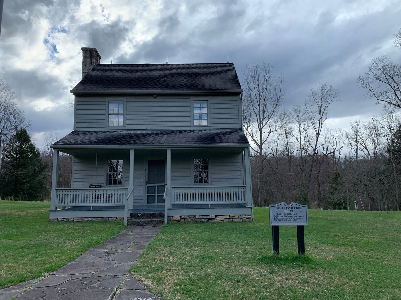 Stop 3: Fighting Around the Patterson House; the 10th and 12th Ohio - Clio
