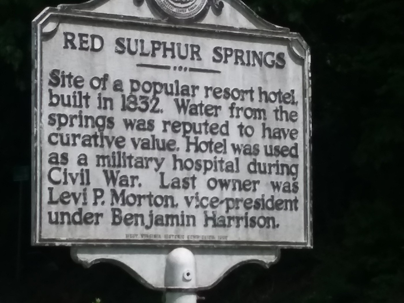 Red Sulphur Springs - Clio