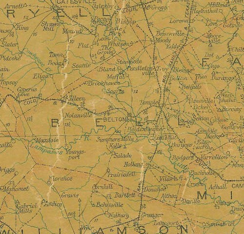 Lost Communities of Belton Lake - Clio