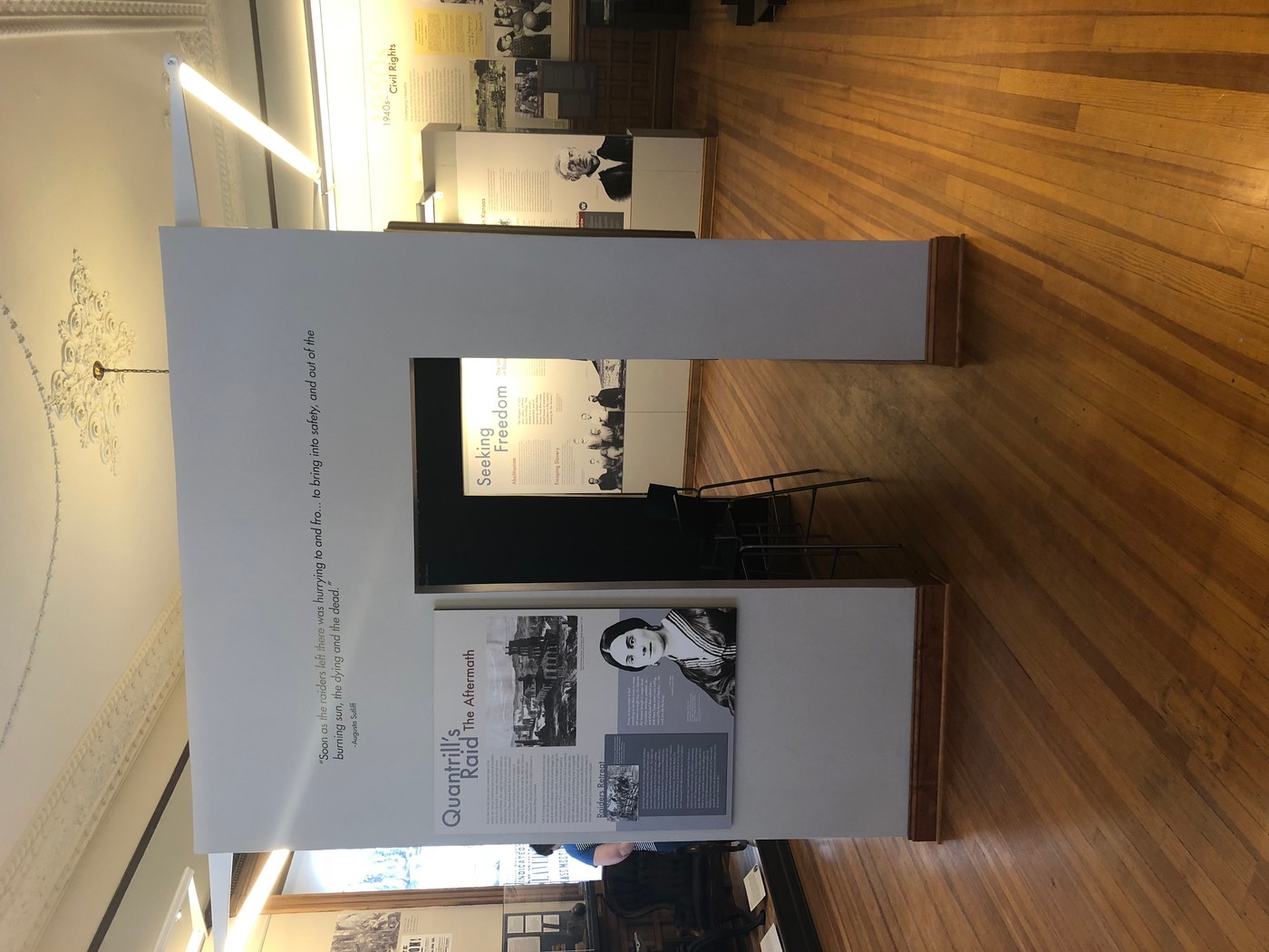 Bleeding Kansas Exhibit at the Watkins Museum of History - Clio