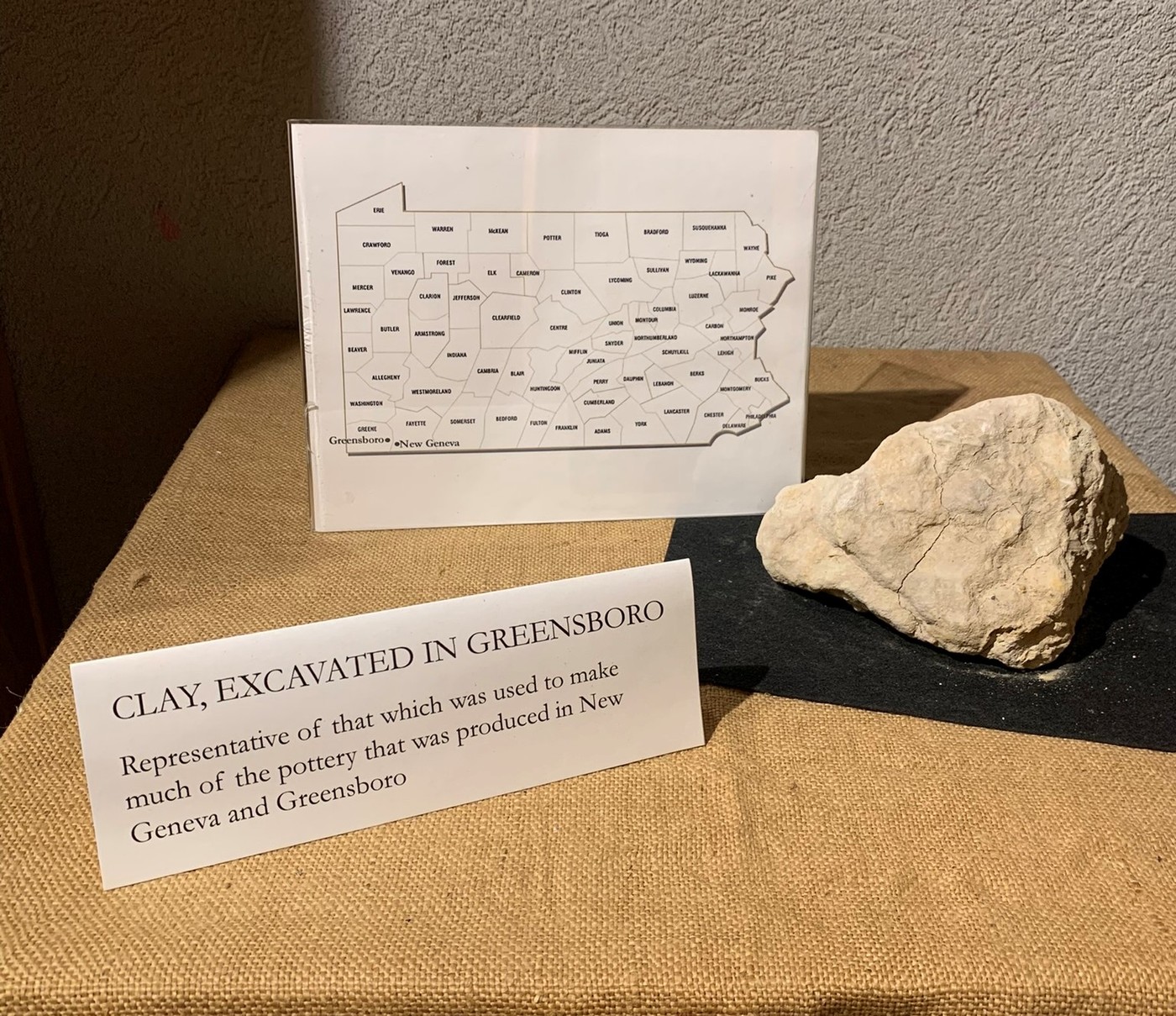 Exhibit Room B: Greensboro Pottery - Clio