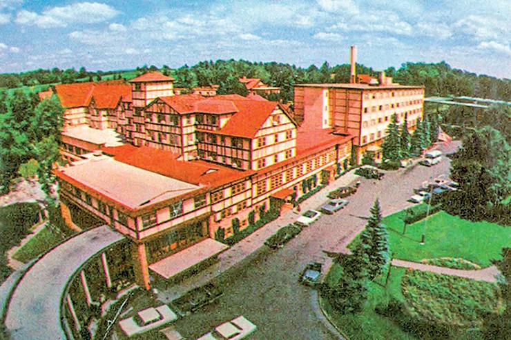 Site of Grossinger's Resort - Clio