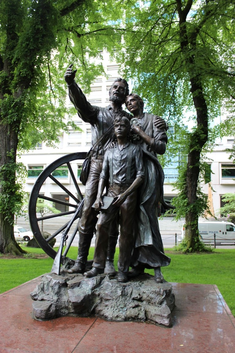 Portland's "Promised Land" Statue - Clio