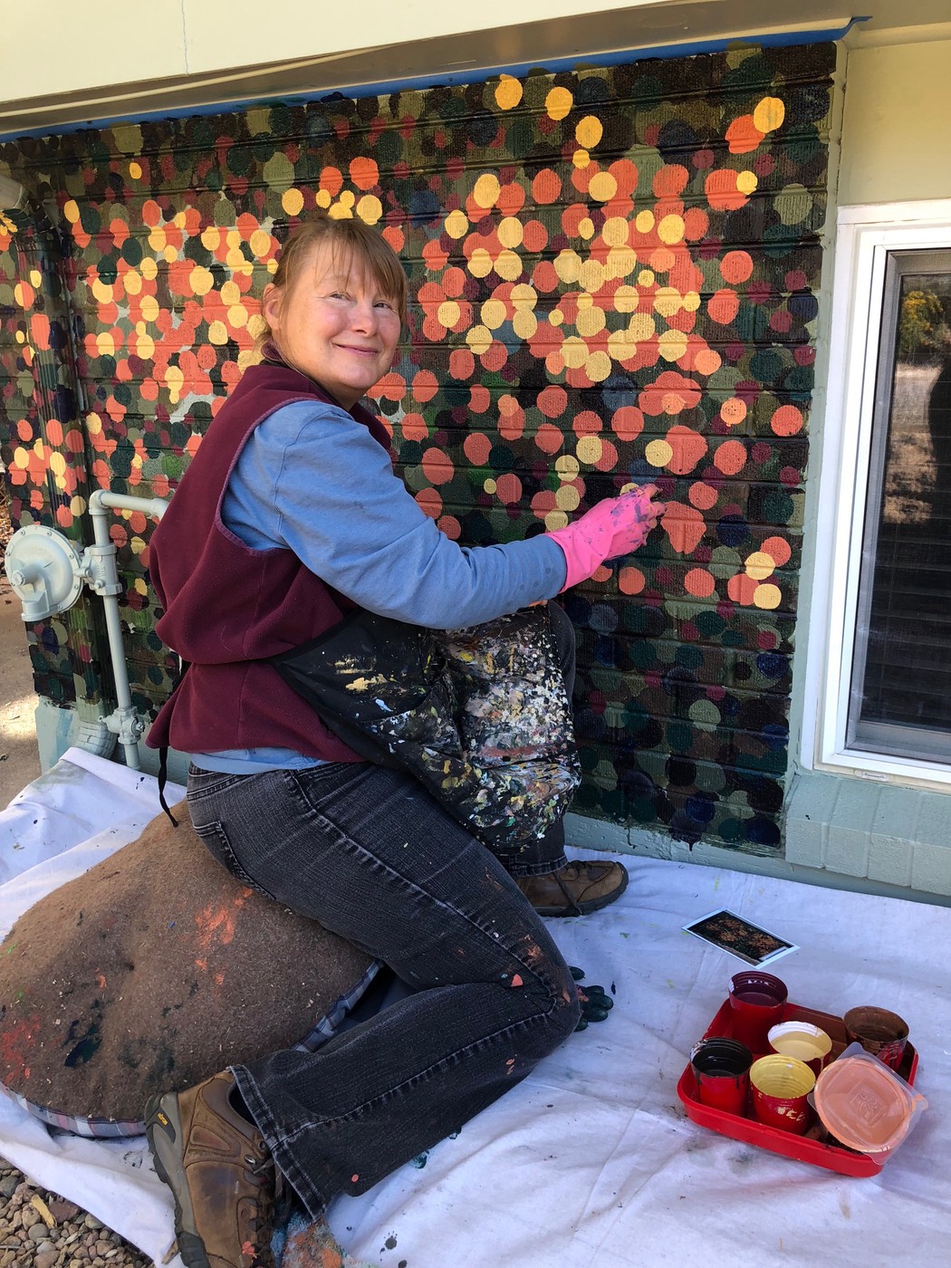 Mural by Susan Dailey & Eleanor Yates - Clio