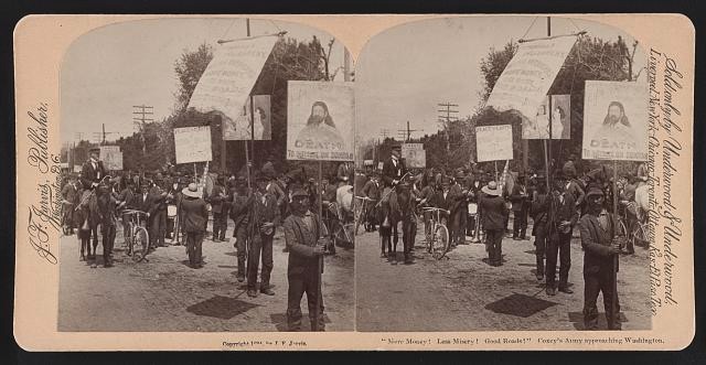 Coxey’s Army (1894) First Mass March of Protesters at Washington, D.C ...