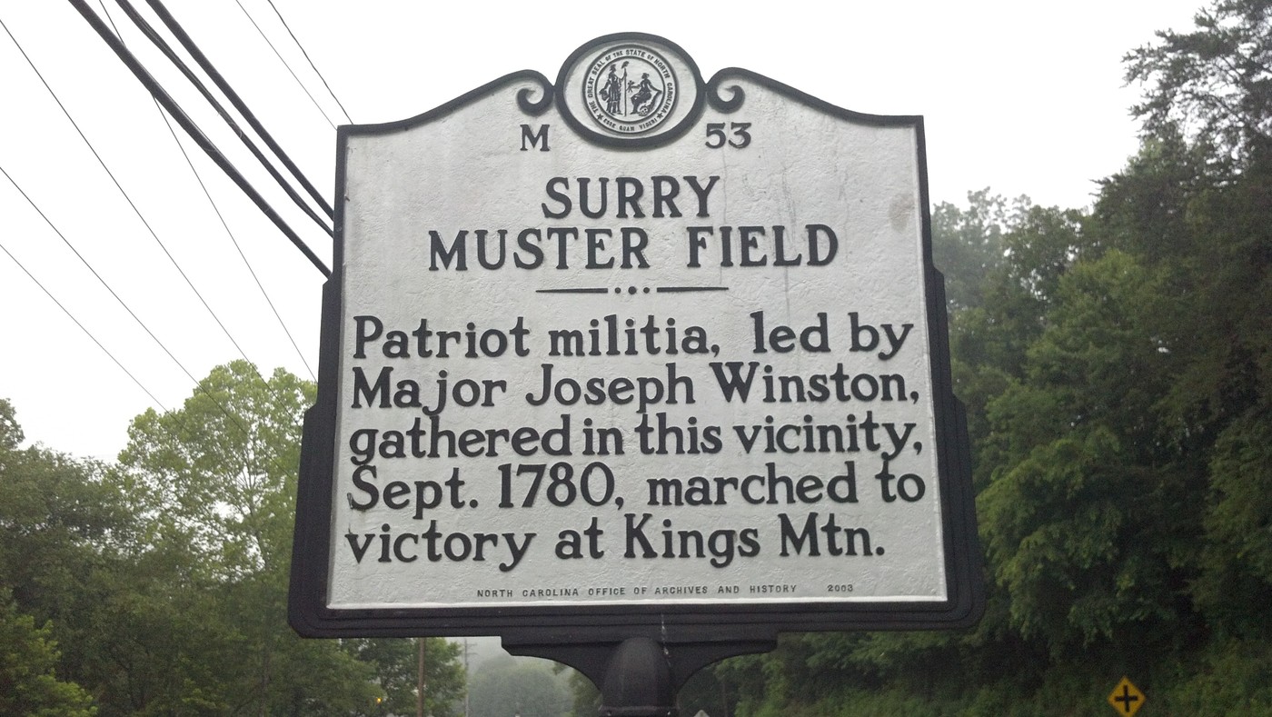 Revolutionary War Mustering Ground Historical Marker - Clio