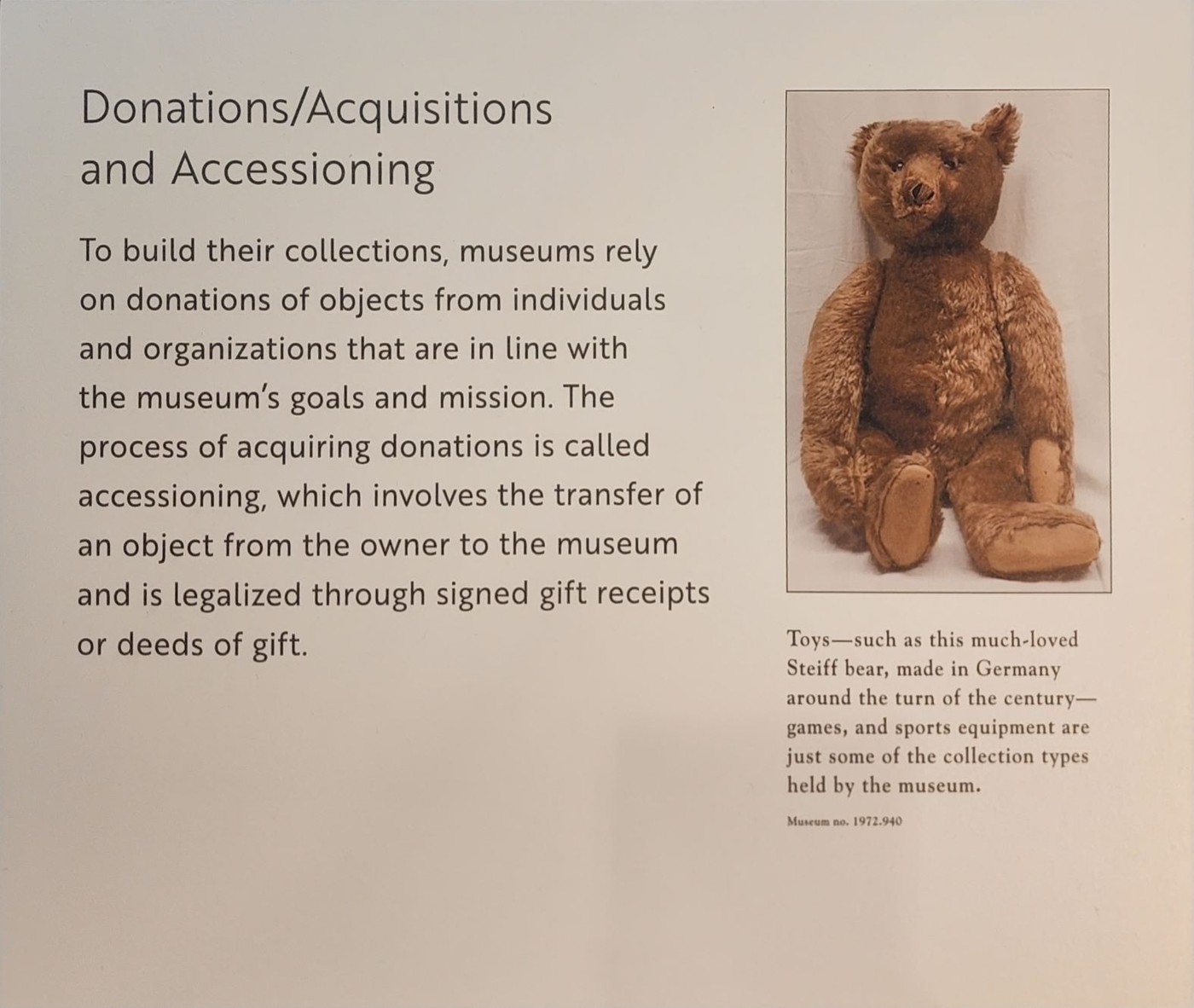 Curating a Museum - Clio