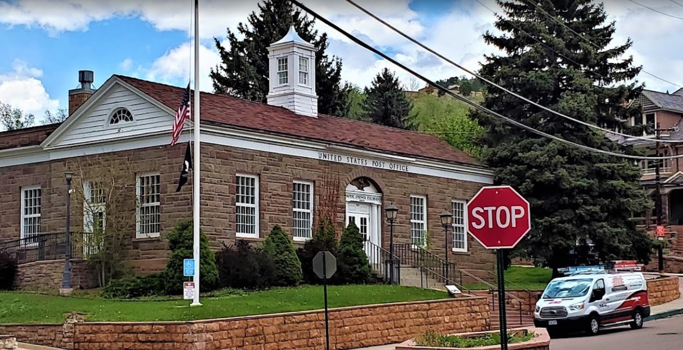 Manitou Springs Post Office 1940 - Windmere 1882 - Clio