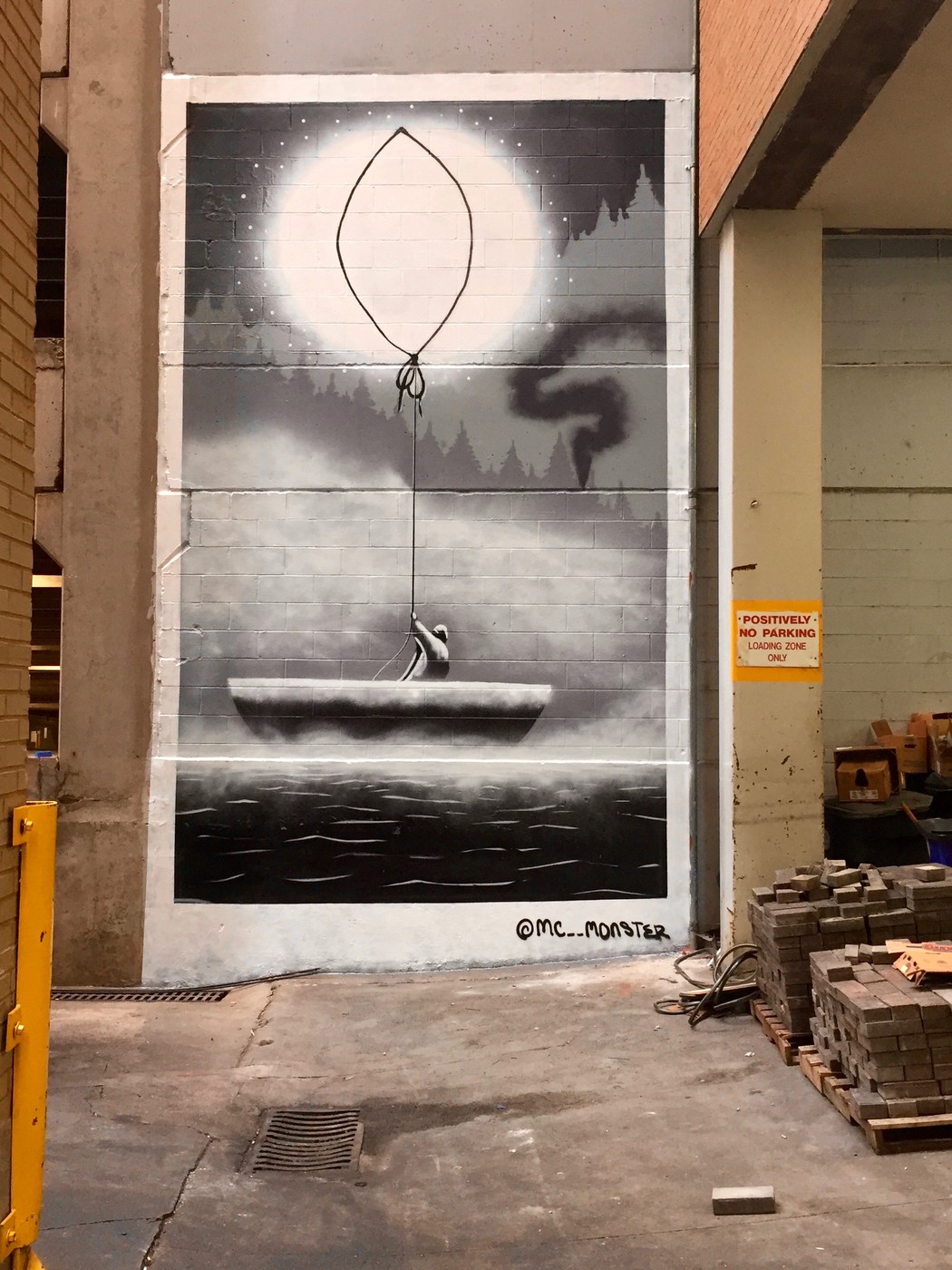 McMonster mural - Clio