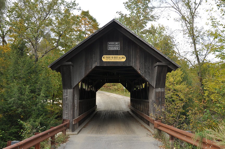 Gold Brook Covered Bridge (Emily's Bridge) - Clio