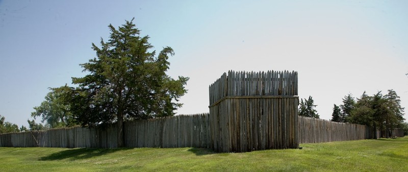 Fort Kearny Stockade - Fort Mitchel or East Fort - Clio