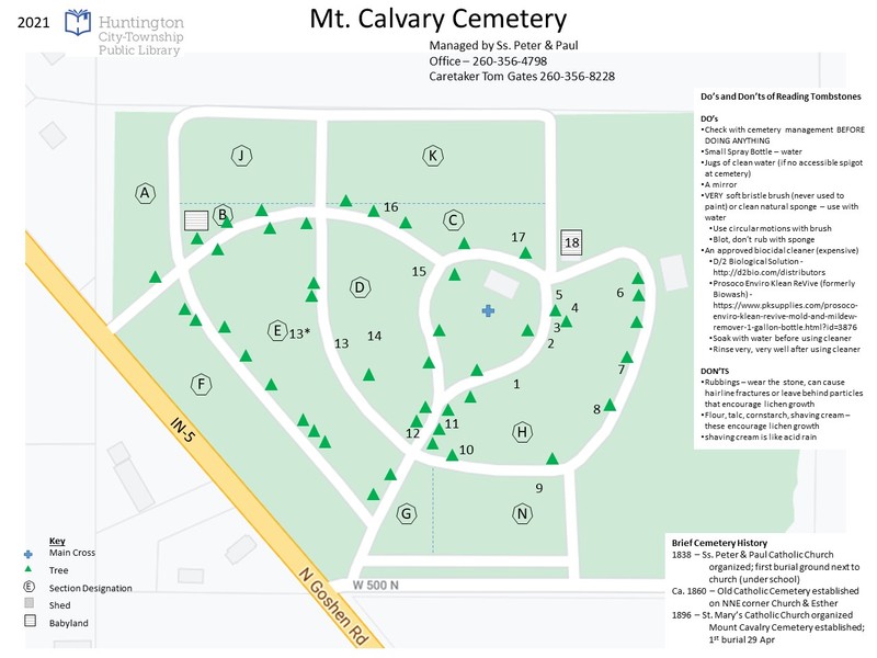 Mount Calvary Cemetery - Clio