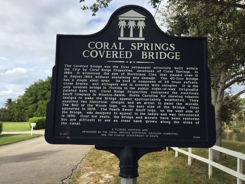 Coral Springs Covered Bridge - Clio