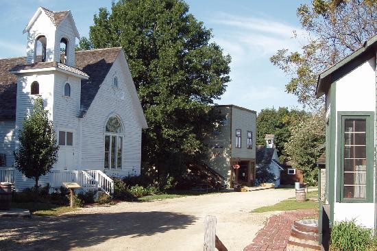 Old Prairie Town at the Ward-Meade Historic Site - Clio
