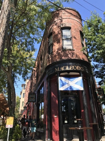 The Junction Building and Historical Marker - Clio