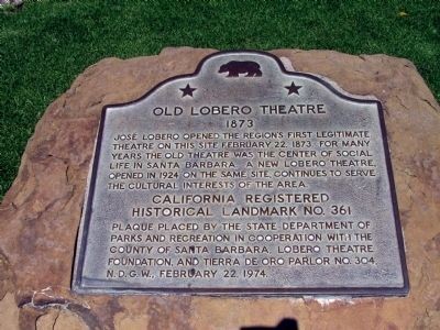 Lobero Theatre - Clio