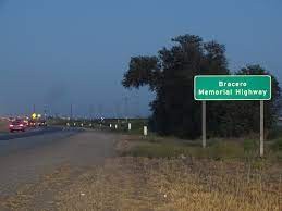 Bracero Memorial Highway Sign - Clio
