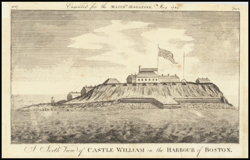 The Castle 1630-1701 at Castle Island, Boston Harbor - Clio