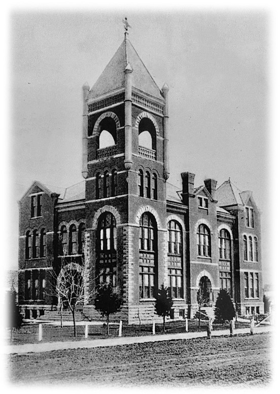 Cedar County Nebraska Courthouse - Clio