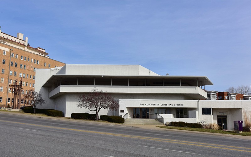 Community Christian Church designed by Frank Lloyd Wright - Clio